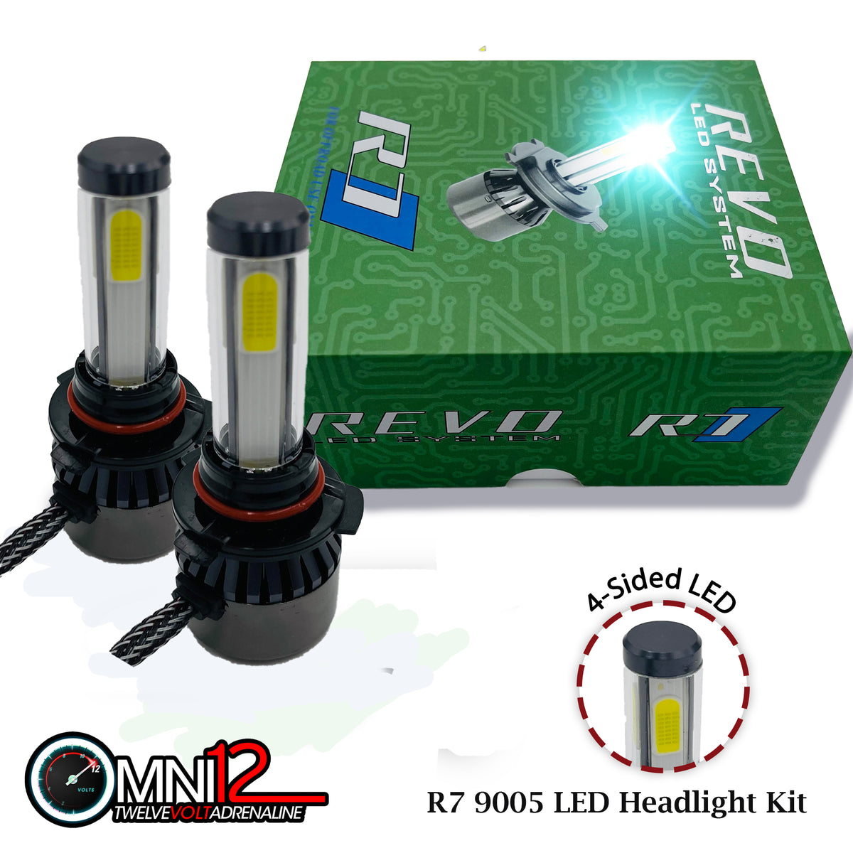 R7 LED HEADLIGHT CONVERSION KIT – OMNI12