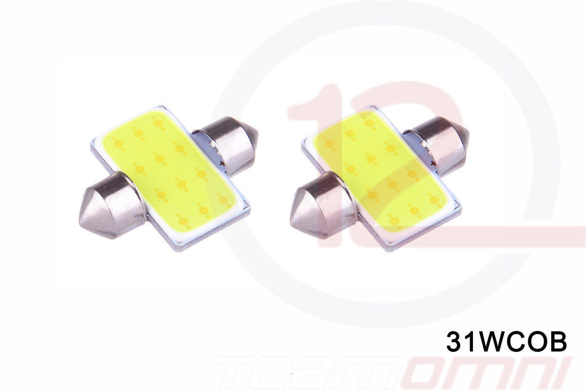 PAIR 31MM COB LED FESTOON STYLE BULBS – OMNI12