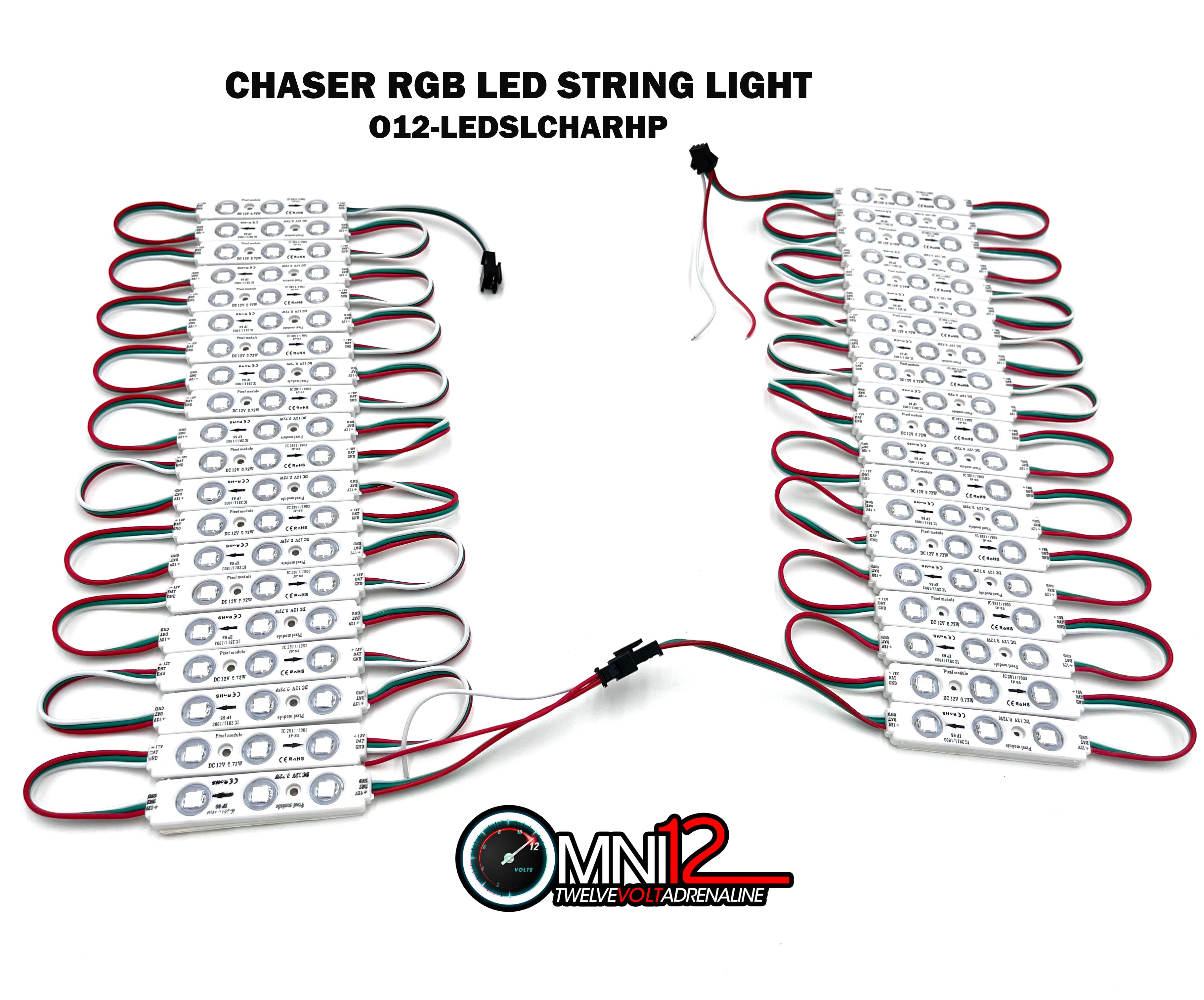 Chaser RGB String LED Lights – OMNI12