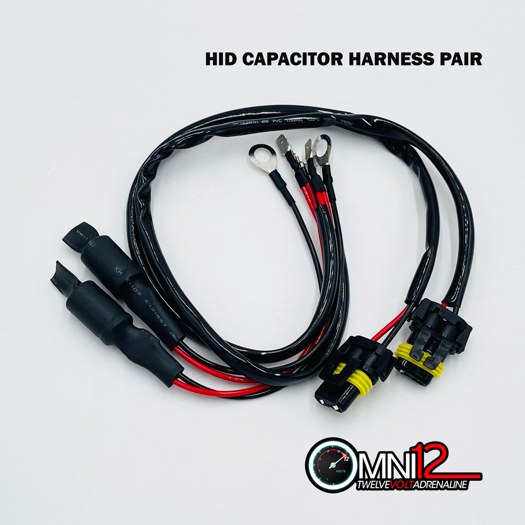 HID Capacitor Wiring Harness – OMNI12